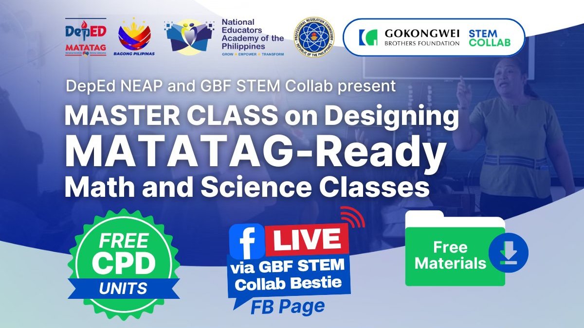 GBF STEM Collab and DEPED NEAP join forces to help teachers be more ...