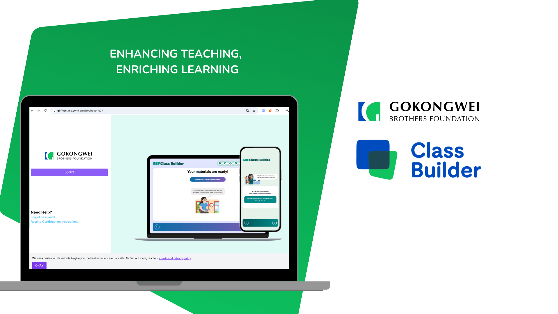 GBF Class Builder - - Gokongwei Brothers Foundation